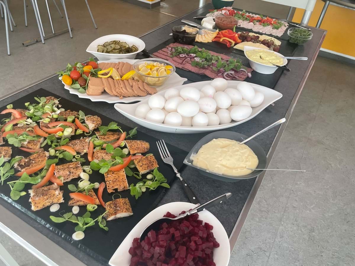 På Haslev Privatskole har vi frivillig madordning